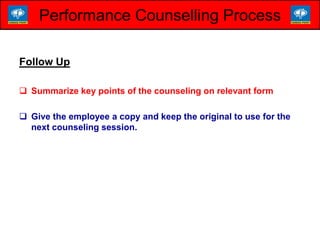 Performance Counselling | PPTX