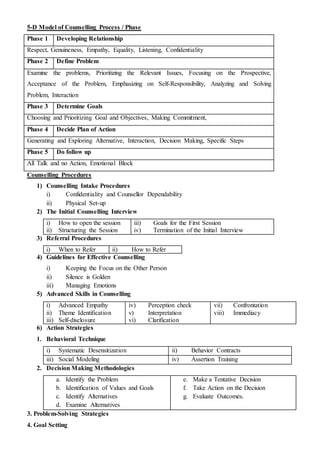 Coaching & Counselling For managers, Counselling, Role Conflict ...