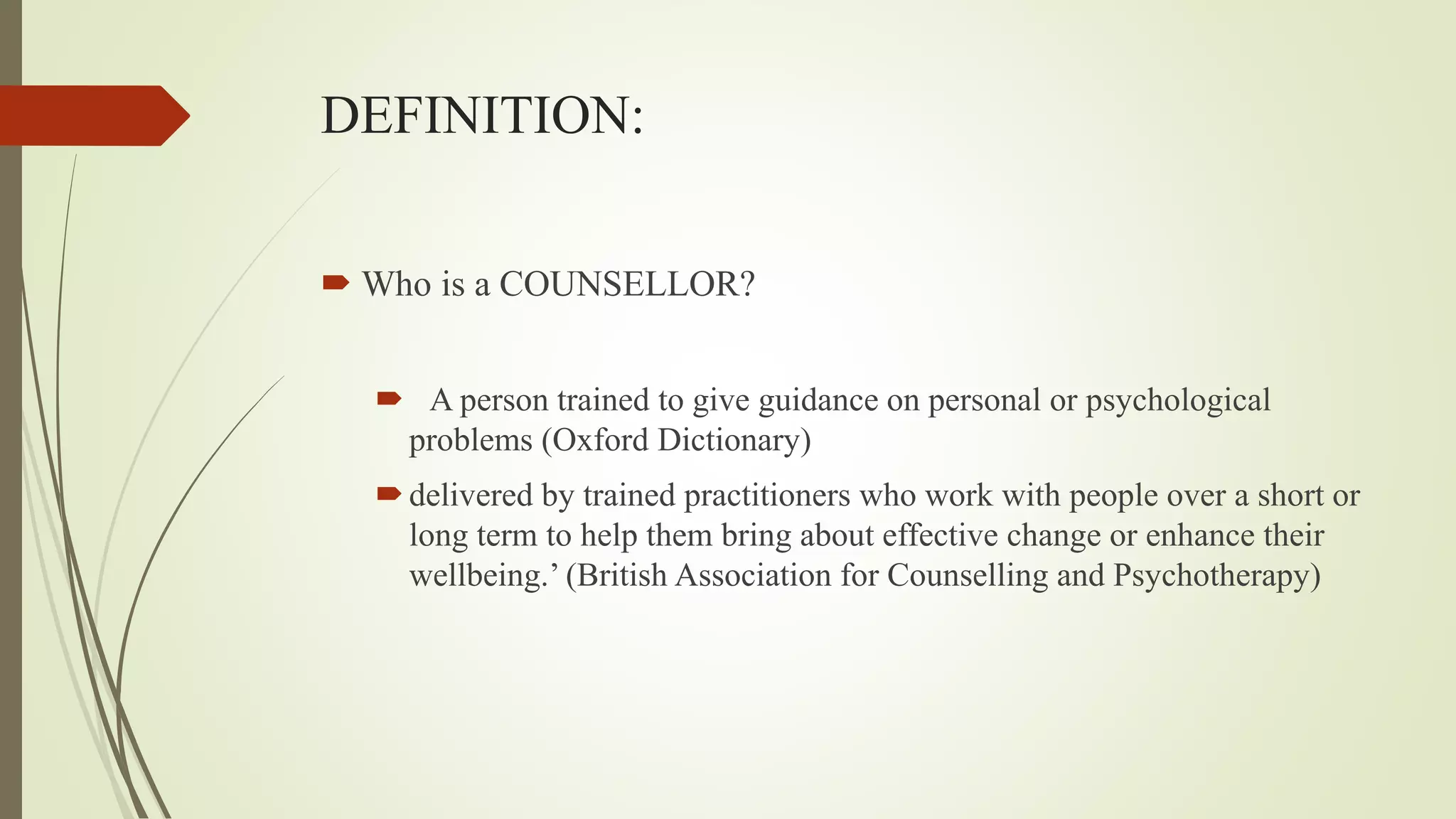 Teacher As A Counselor | PPTX