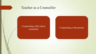 Teacher As A Counselor | PPTX