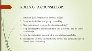 Teacher As A Counselor | PPTX