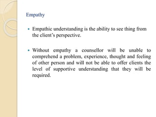 Counselling | PPTX