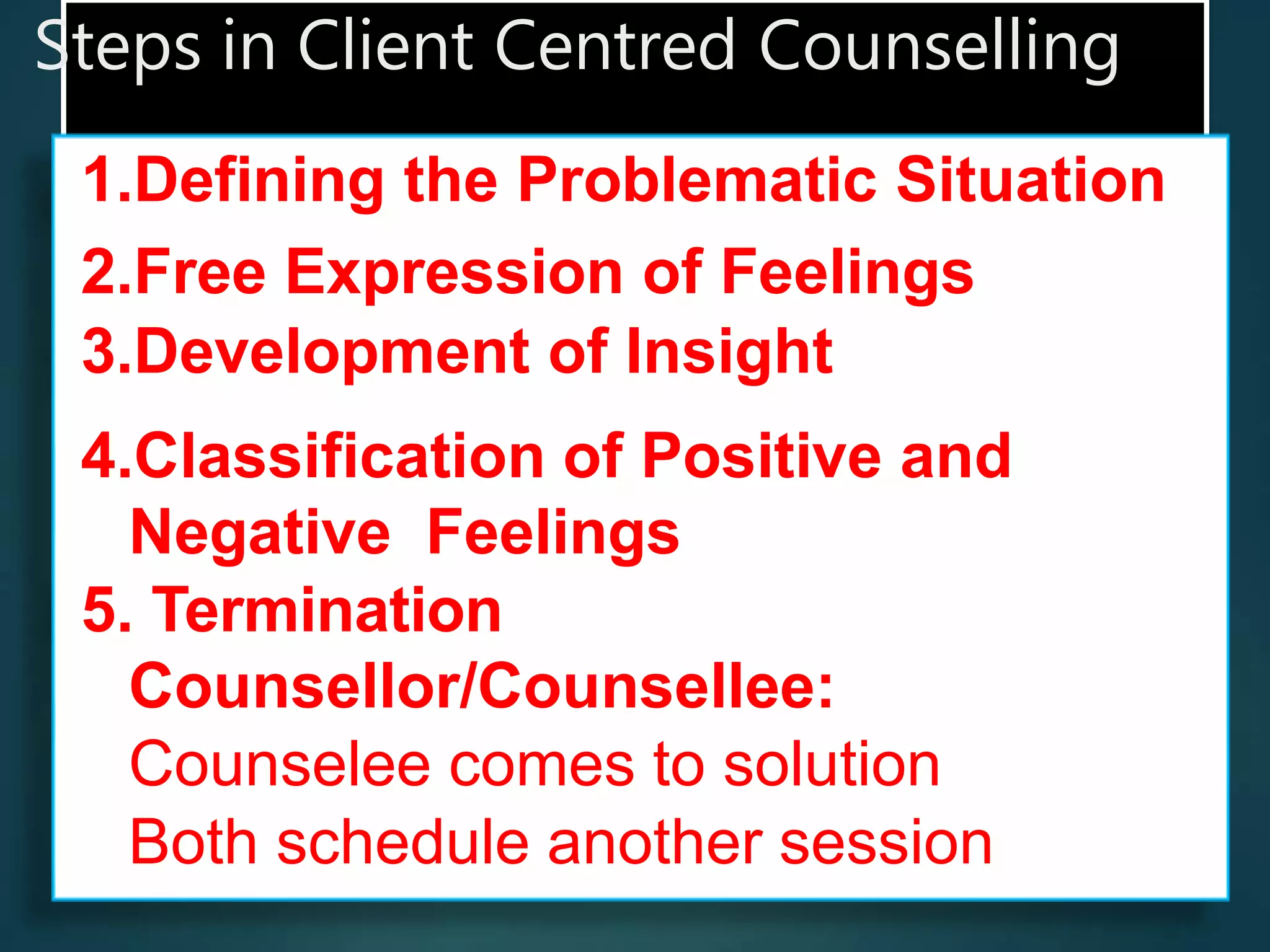 Counselling in Medical Profession | PPTX