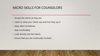 Counselling- A Gateway To Mental Health | PPTX