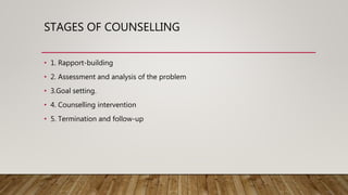 Counselling- A Gateway To Mental Health | PPTX