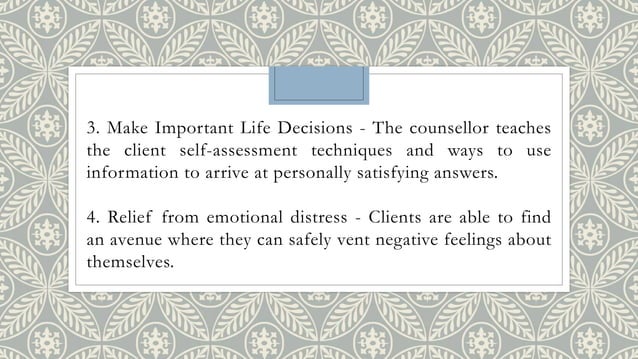 Counselling | PPT