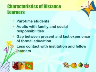 Counselling in distance education | PPT