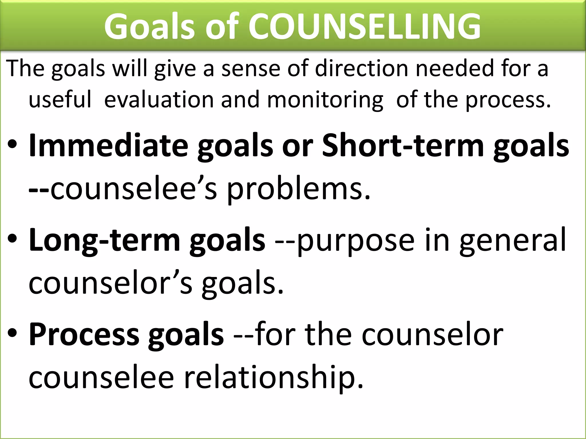 Counselling | PPTX
