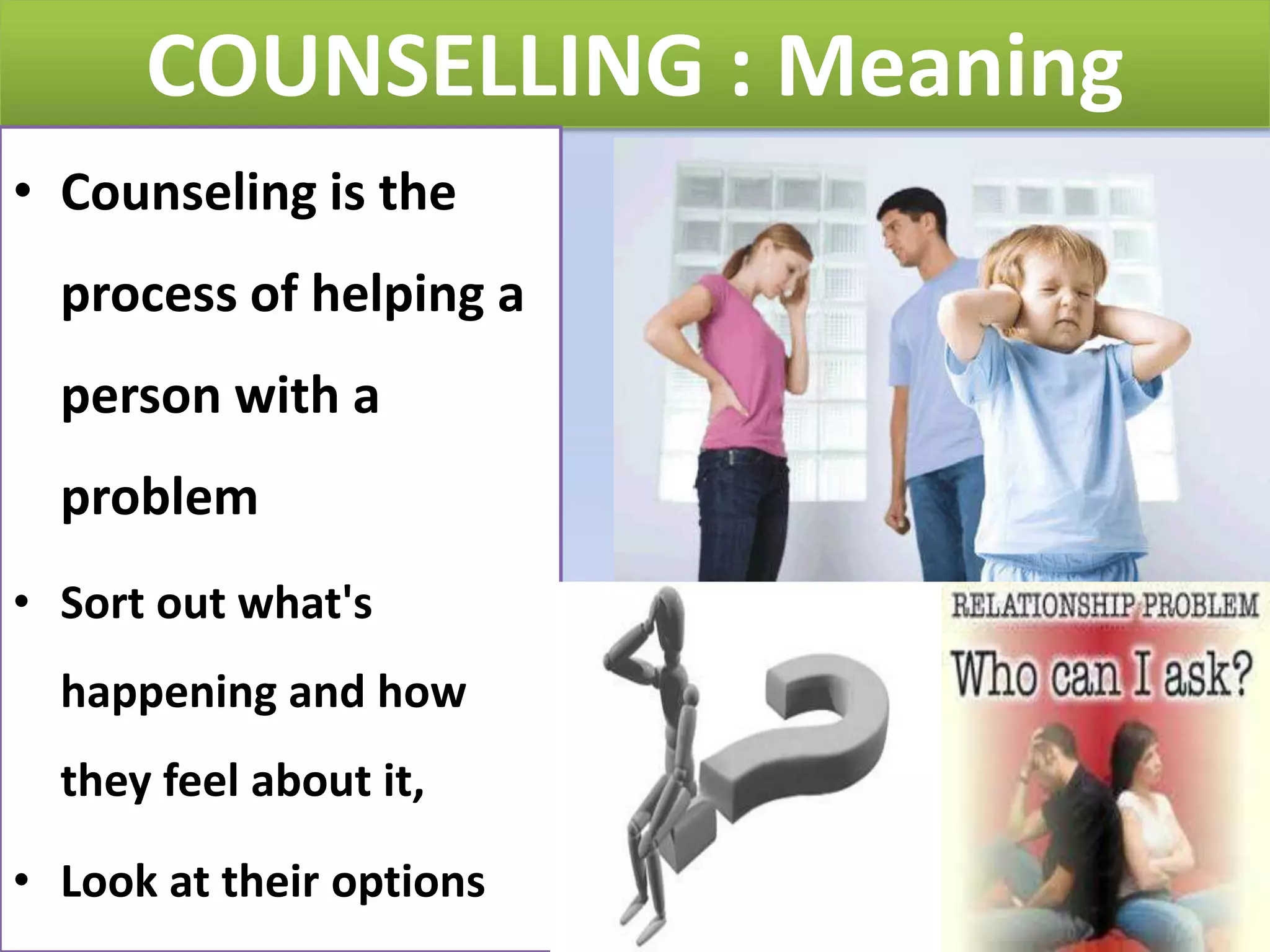 Counselling | PPTX