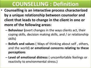 Counselling in Human Resource Management | PPTX | Mental Health ...