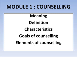 Counselling in Human Resource Management | PPTX | Mental Health ...
