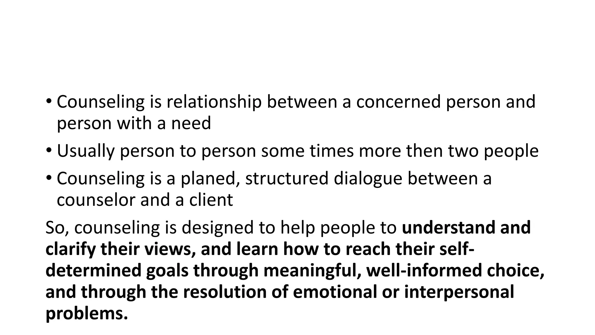 Counseling and Handbill | PPTX