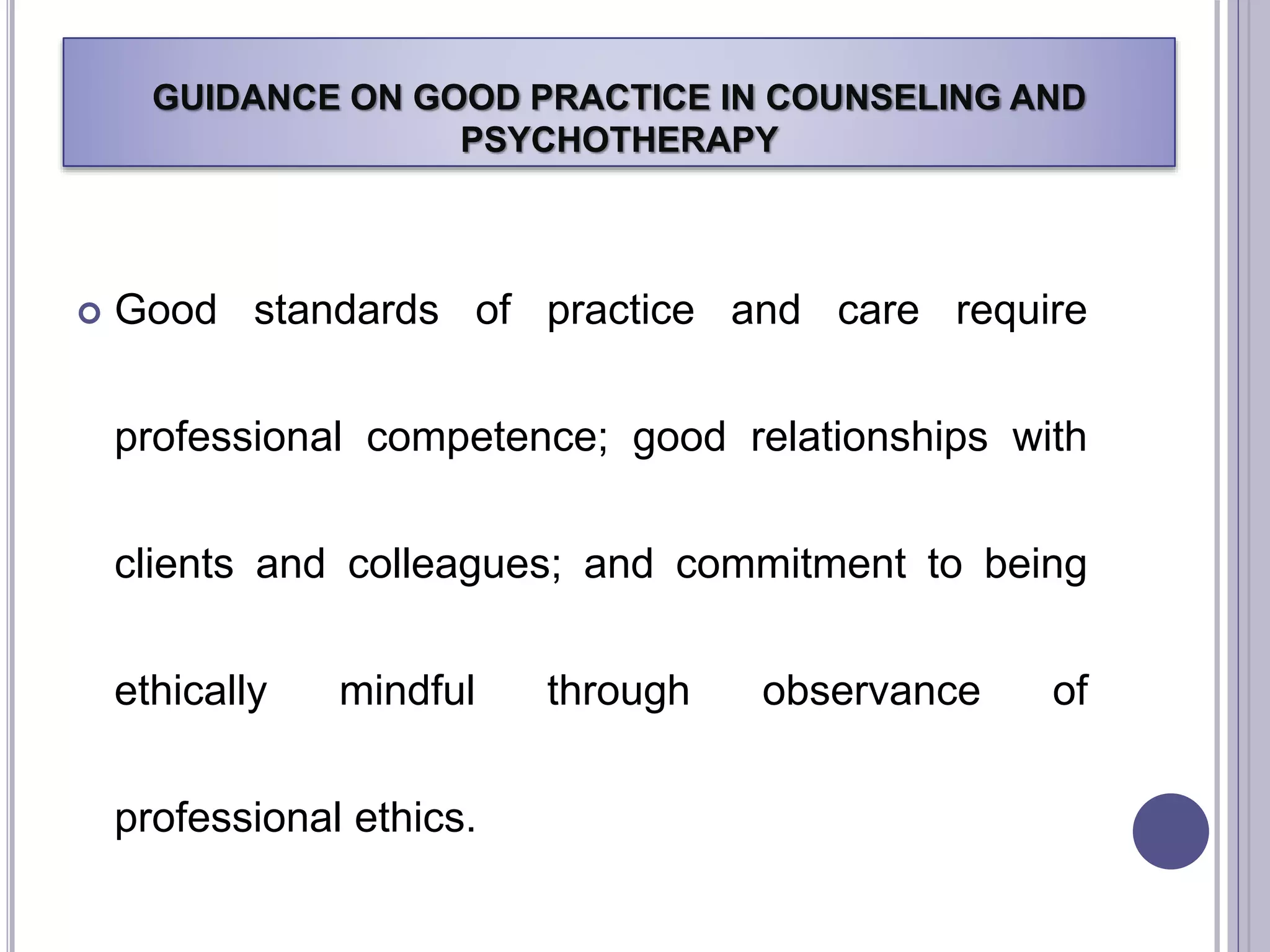 Dual and multiple relationships in counselling | PPTX