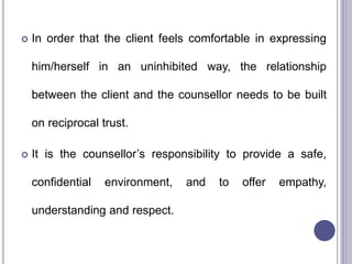 Dual and multiple relationships in counselling | PPTX