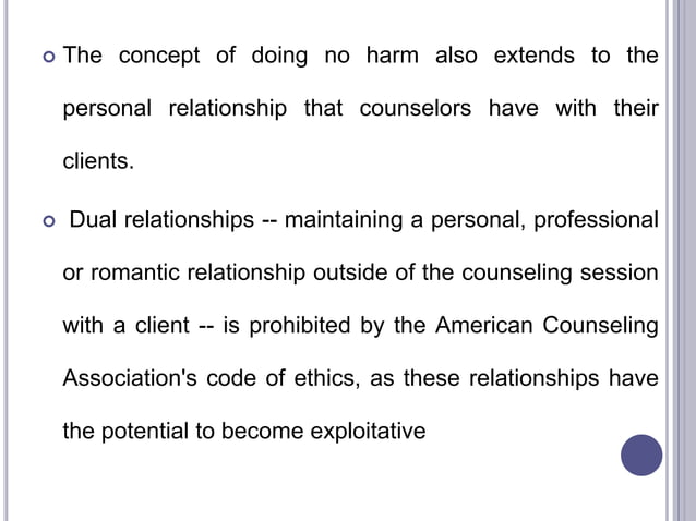 Dual and multiple relationships in counselling | PPTX | Dating | Family ...