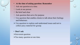 Counselling of a patient | PPTX