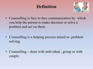 Counselling | PPT