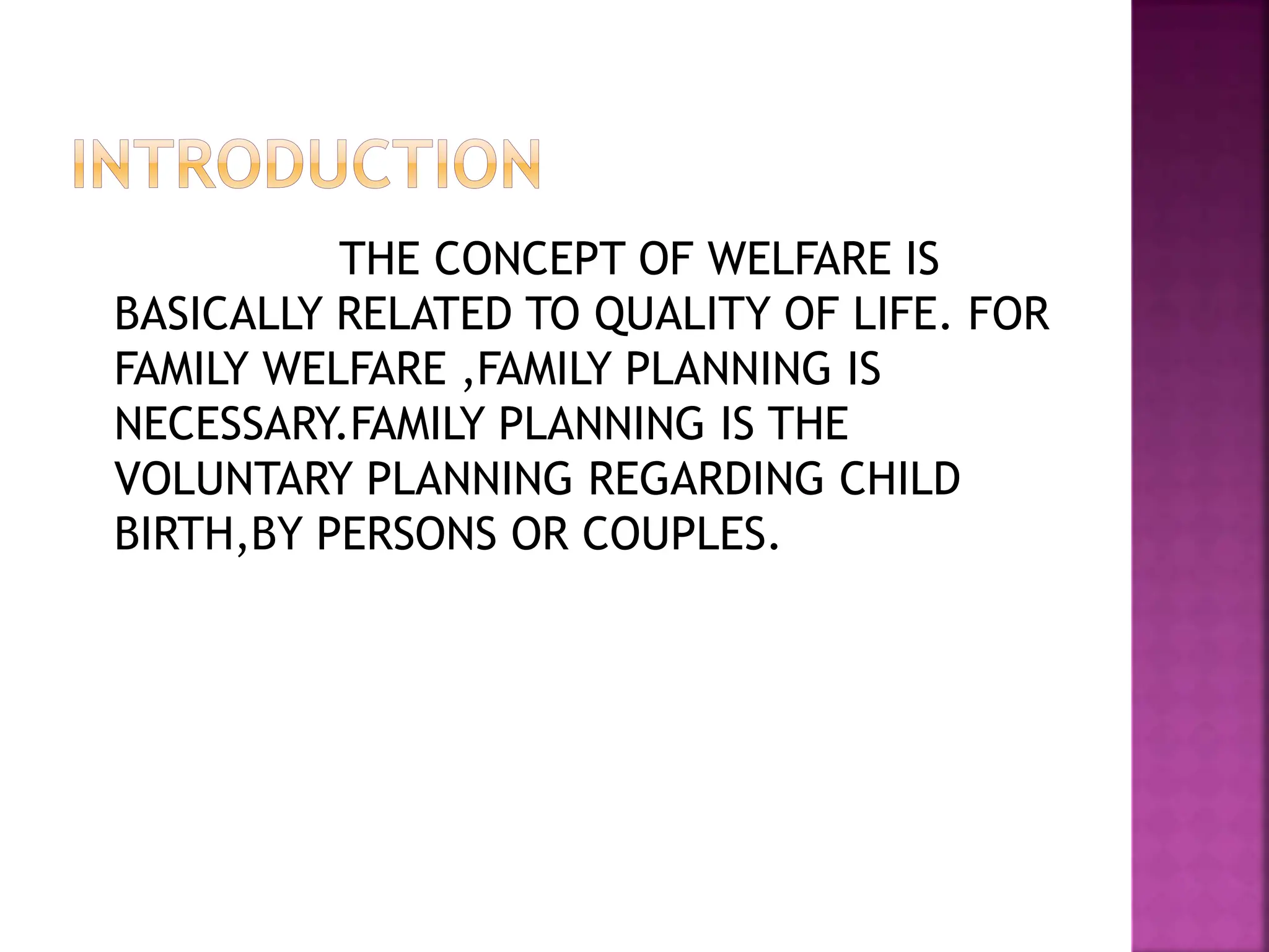 Counselling For Family Ppt Family Planning Methods Of Contraception Ppt