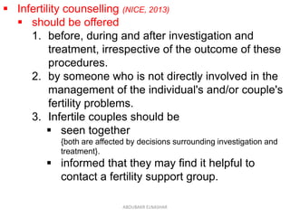 Counselling in infertility | PDF