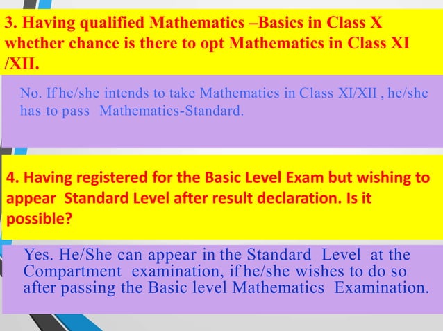 COUNSELLING ON MATHEMATICS | PPT