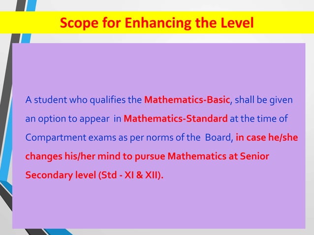 COUNSELLING ON MATHEMATICS | PPT
