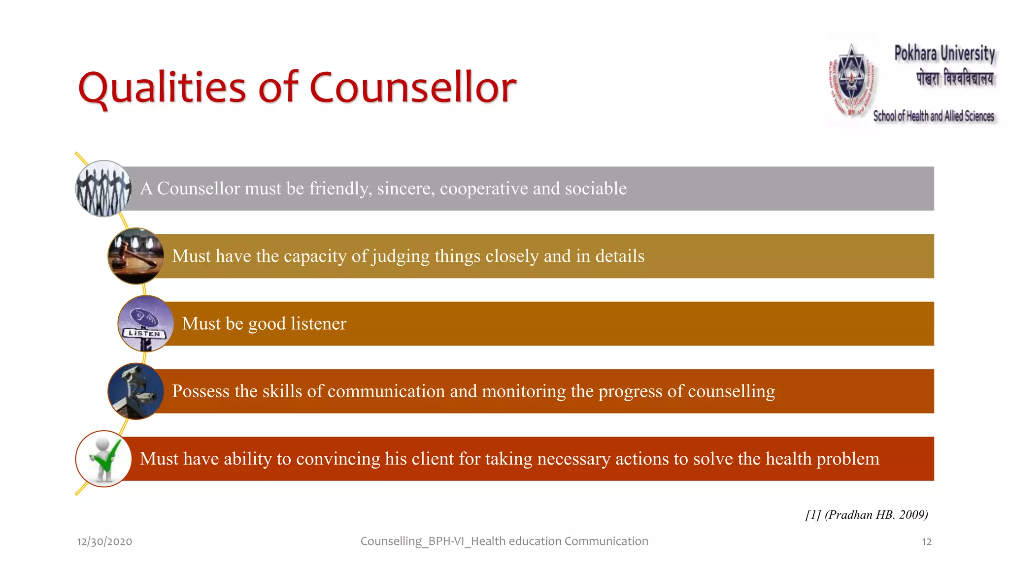 Counselling presentation | PPTX