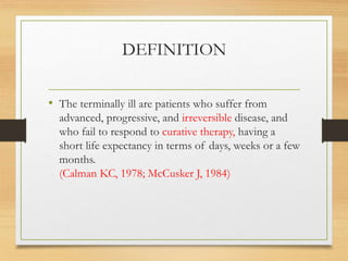 COUNSELLING RELATIVE WITH TERMINALLY ILL ppt.pptx