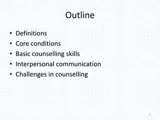 Counselling skills | PPSX