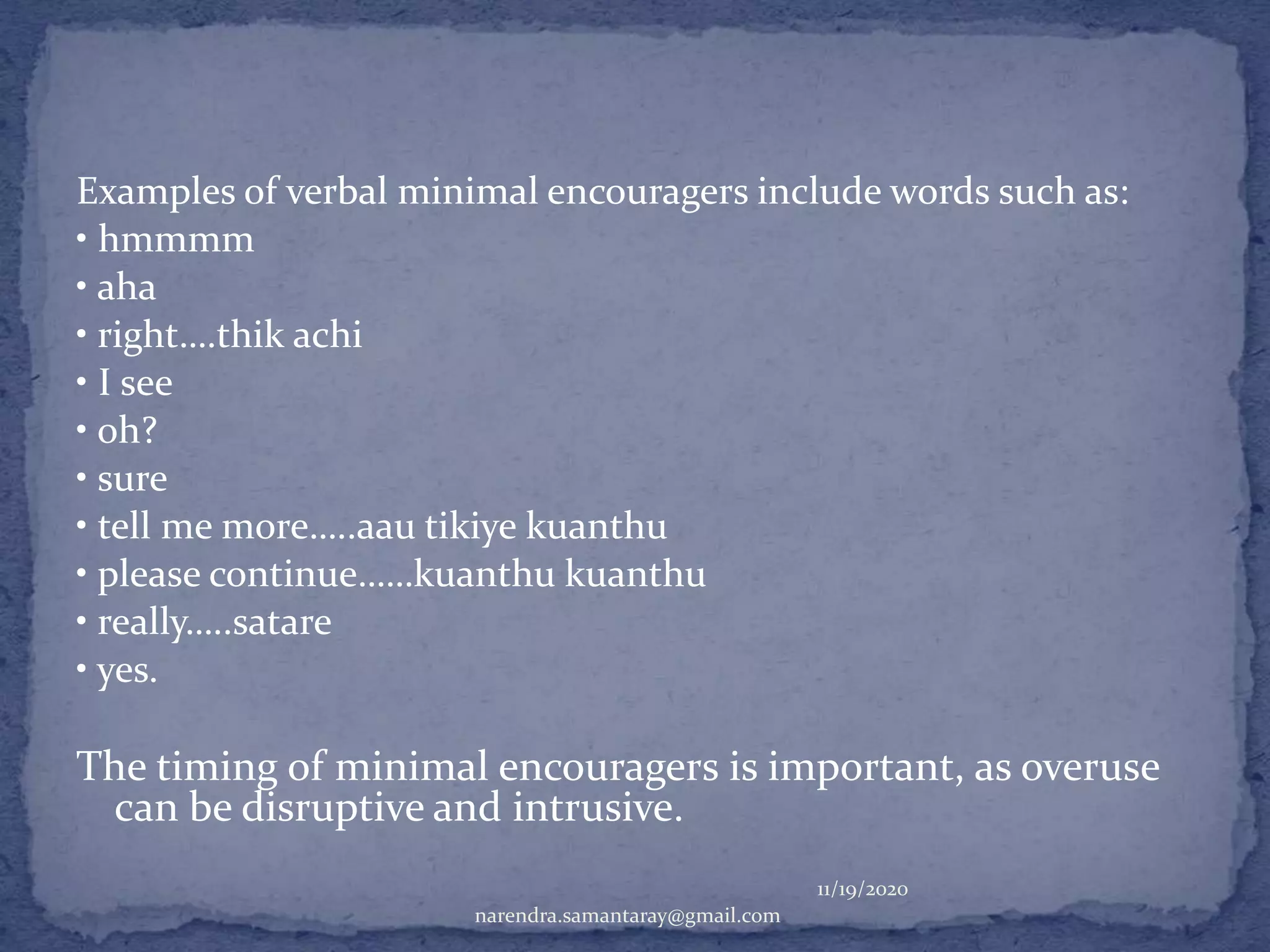 Counselling skills: Micro skills and stages of counselling | PPTX