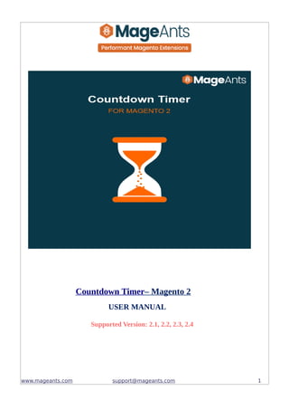 Magento 2 Countdown Timer Extension | PDF