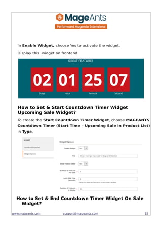 Magento 2 Countdown Timer Extension | PDF