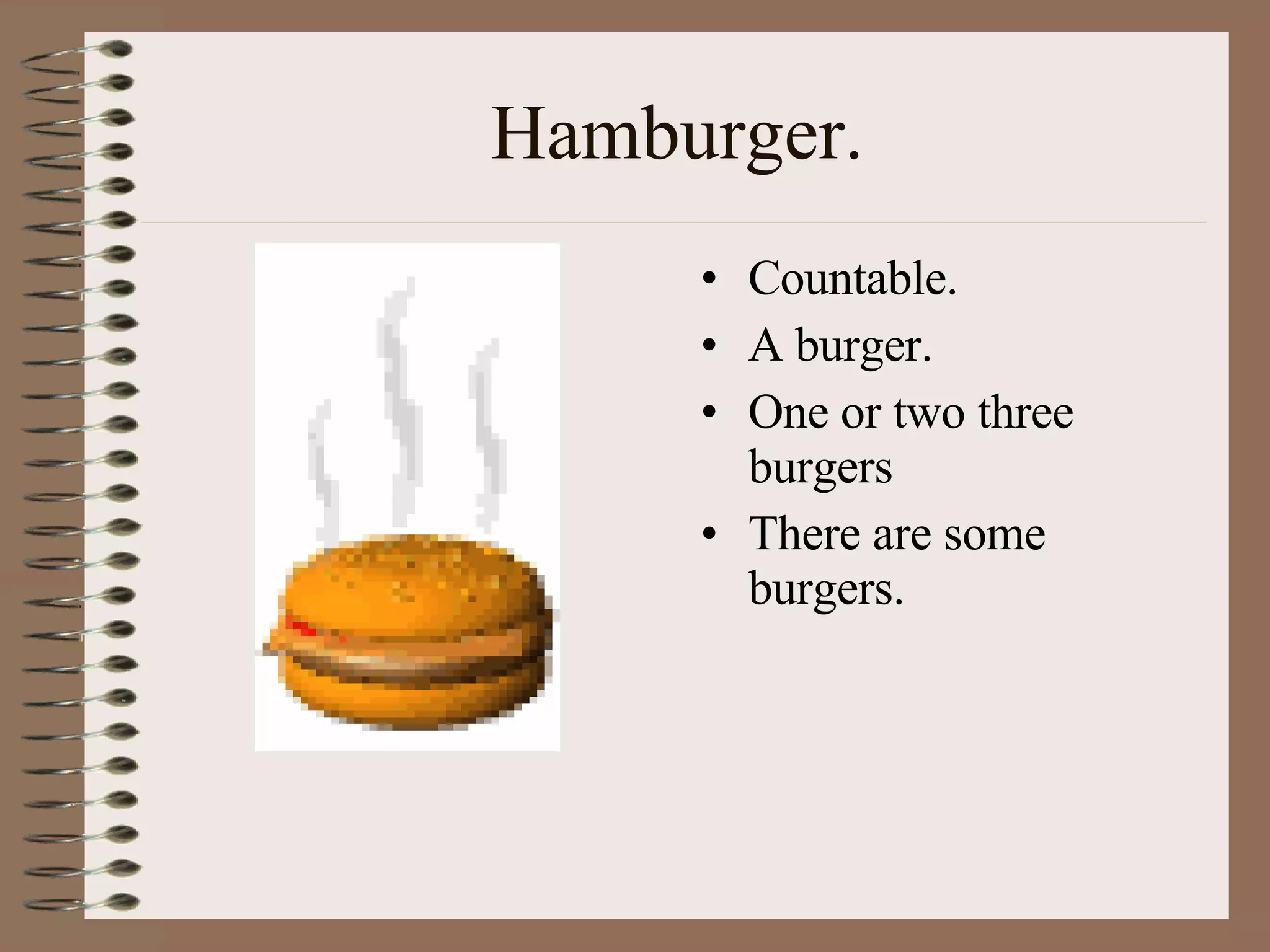 Countable And Uncountable Nouns | PPT