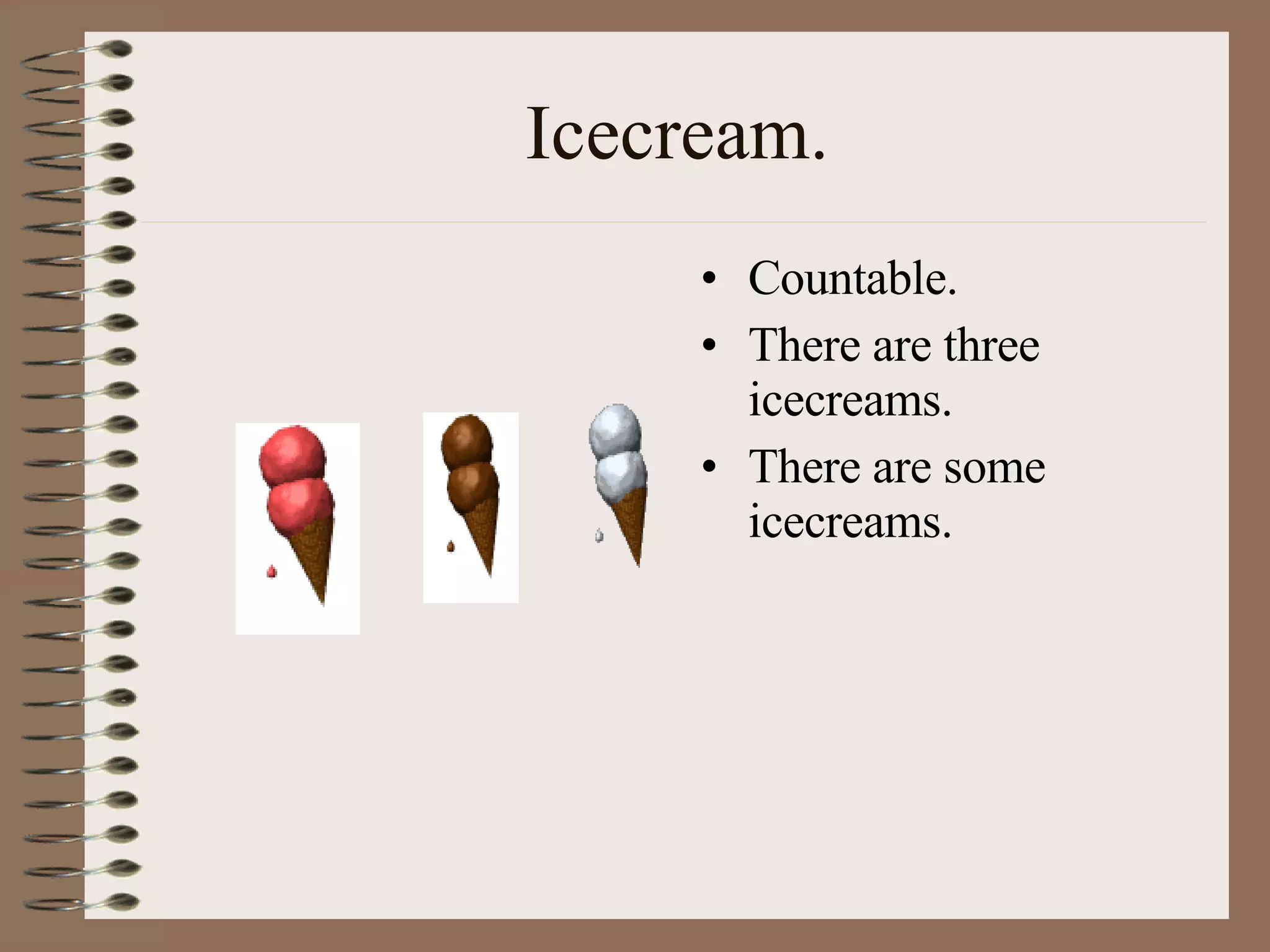 Countable And Uncountable Nouns | PPT