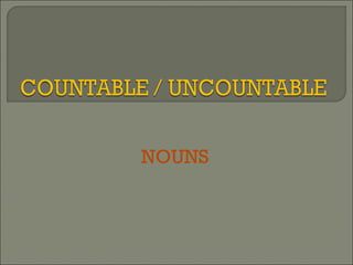 Countable uncountable | PPT