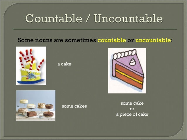 Countable uncountable