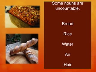 Countable uncountable nouns | PPTX