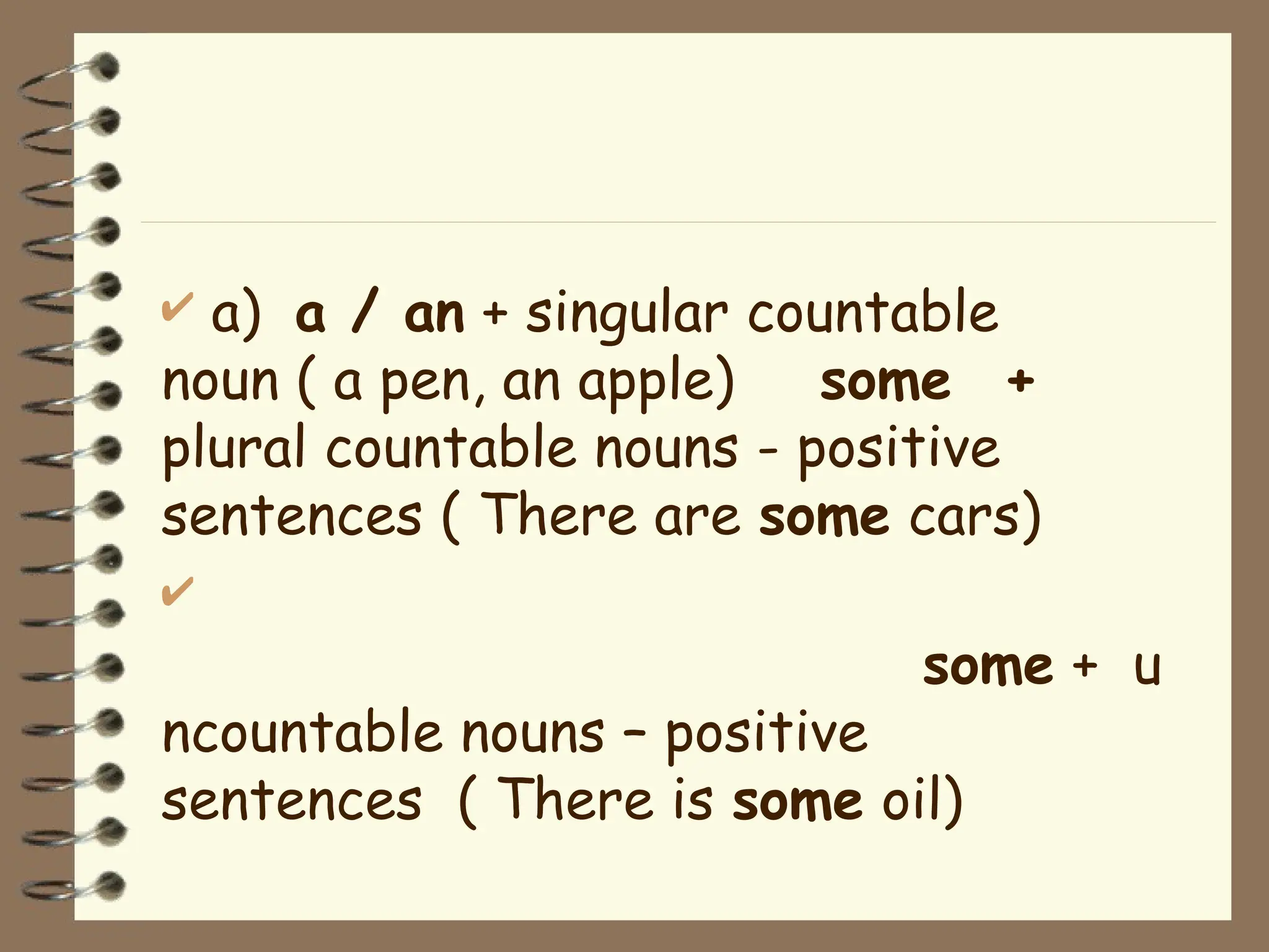 countable and countable noun and explanation | PPT