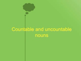 Countable and uncountable | PPTX
