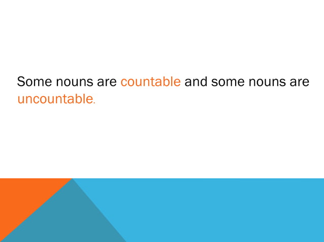 countable and uncountable PowerPoint Presentation | PPT