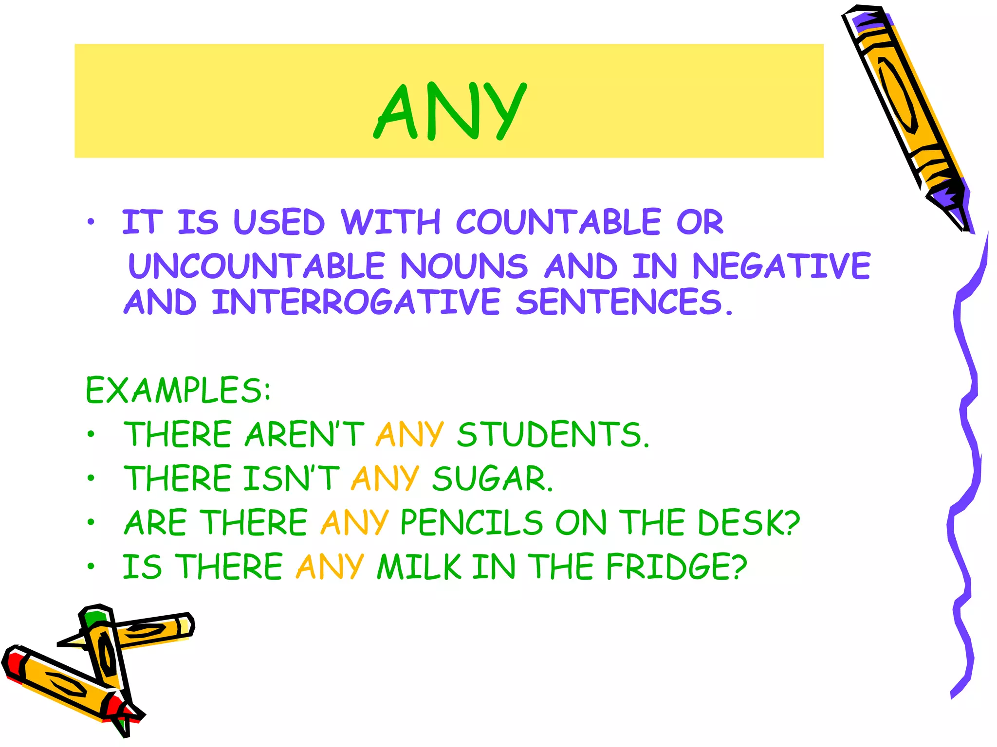 Countable and uncountable nouns | PPT