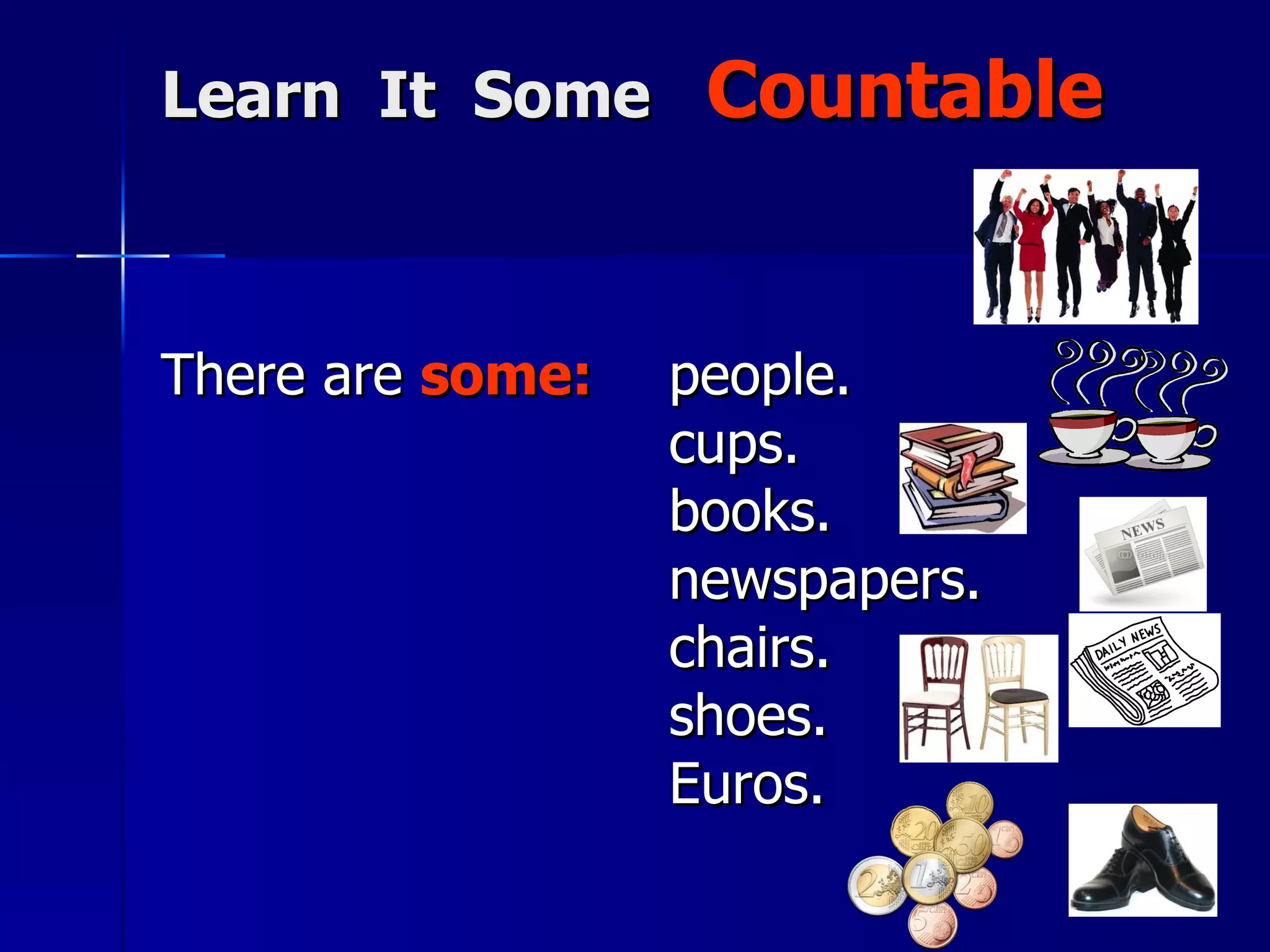 Countable and uncountable nouns | PPT