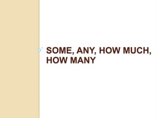 Countable and uncountable nouns | PPT