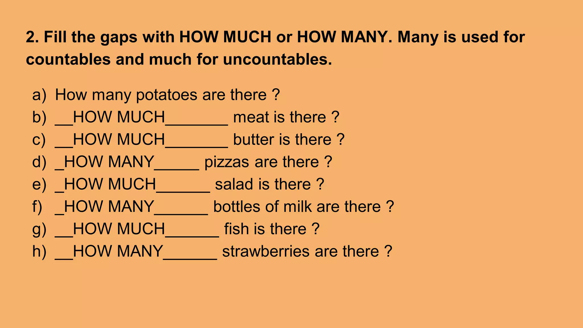 Countable and uncountable nouns | PDF