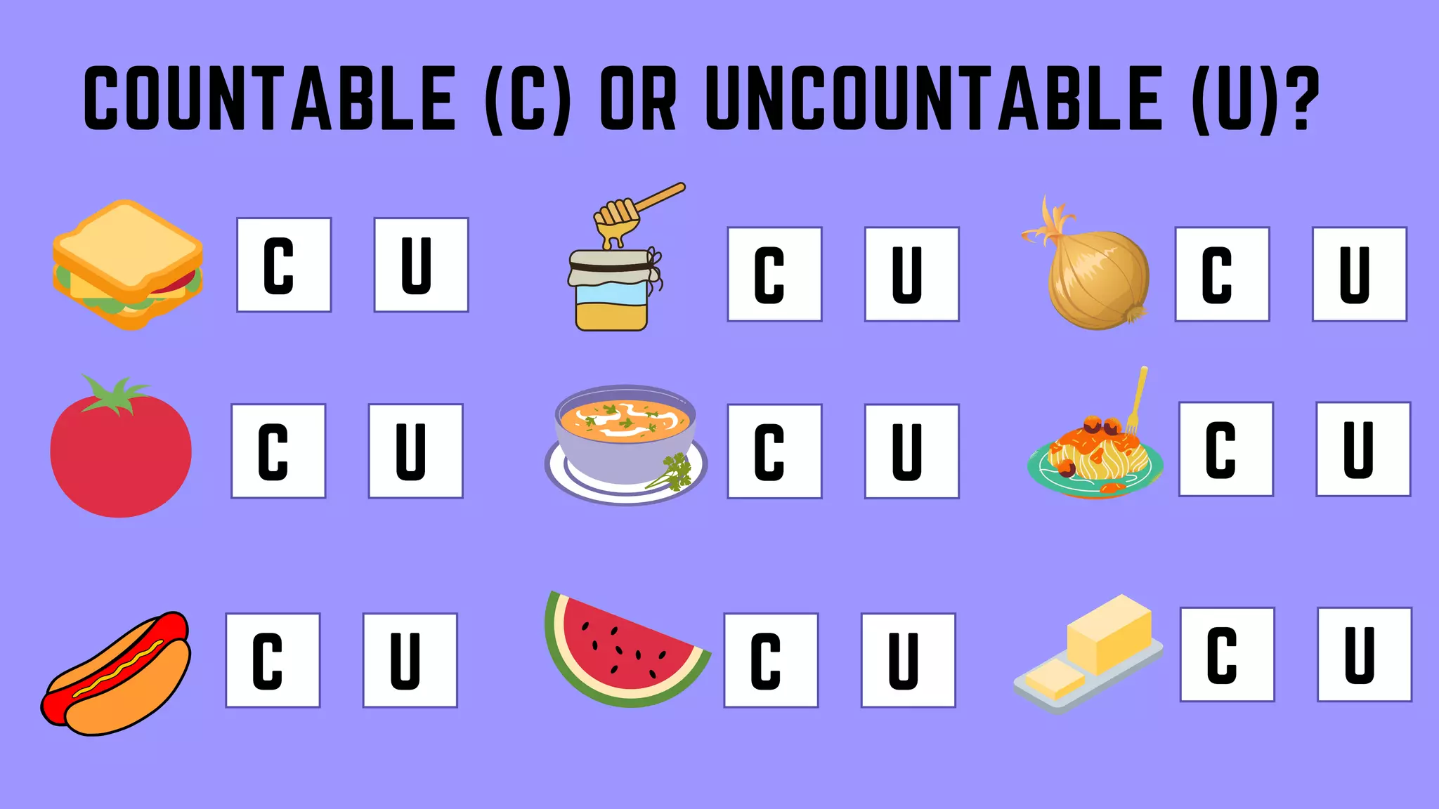 Countable and Uncountable Nouns.pdf | Homework and Study | Education
