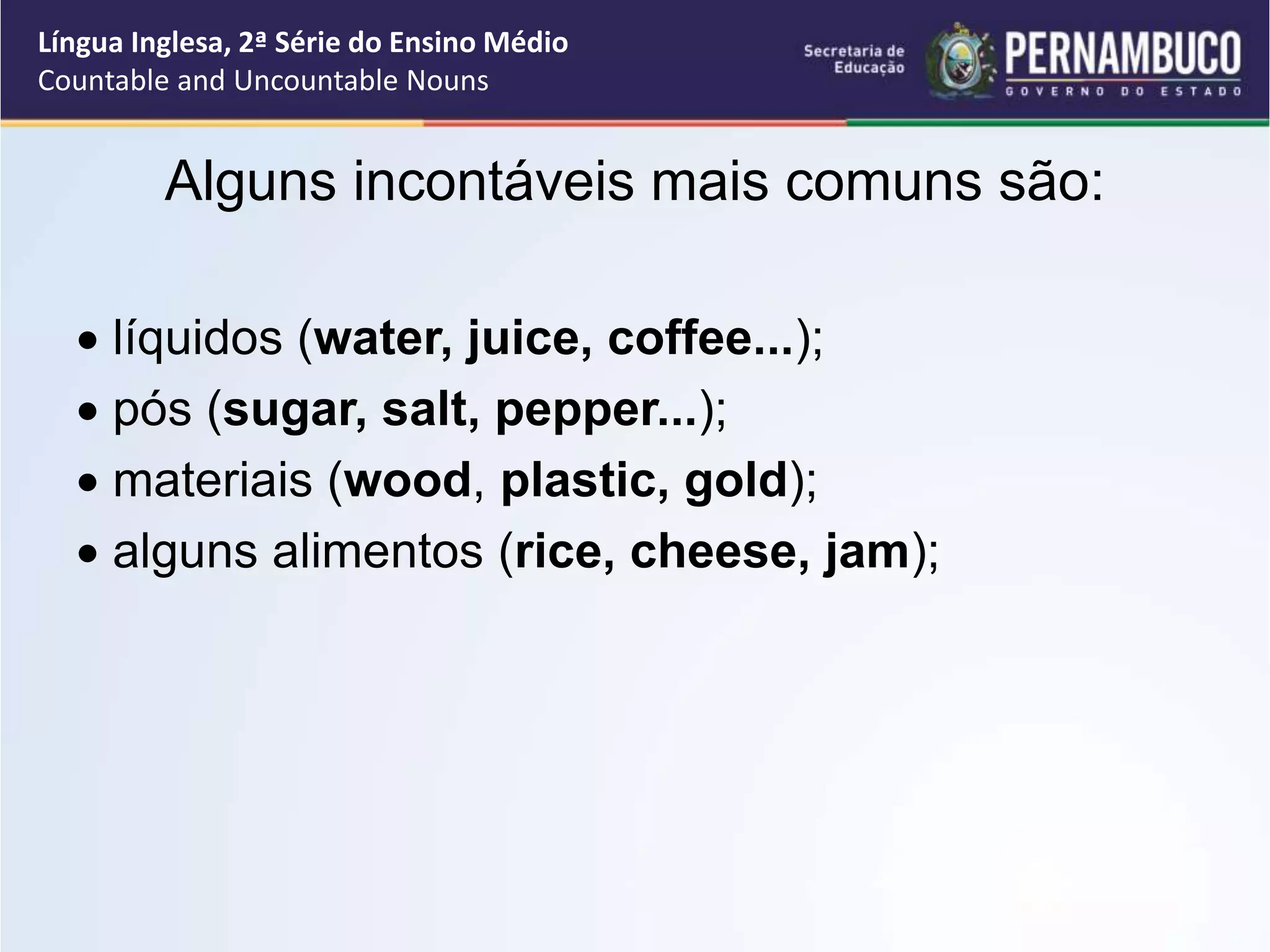 COUNTABLE AND UNCOUNTABLE NOUNS.ppt