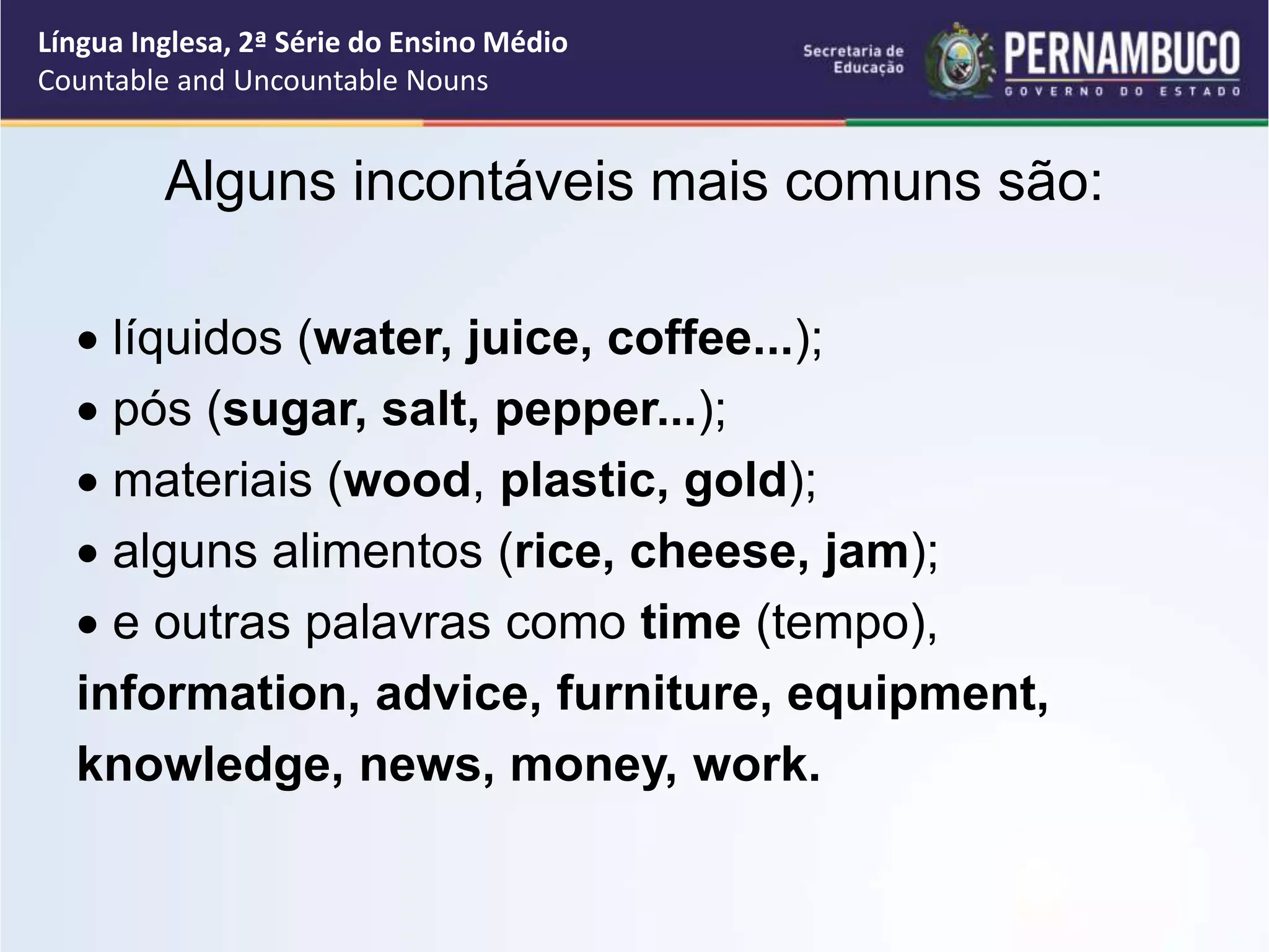 COUNTABLE AND UNCOUNTABLE NOUNS.ppt
