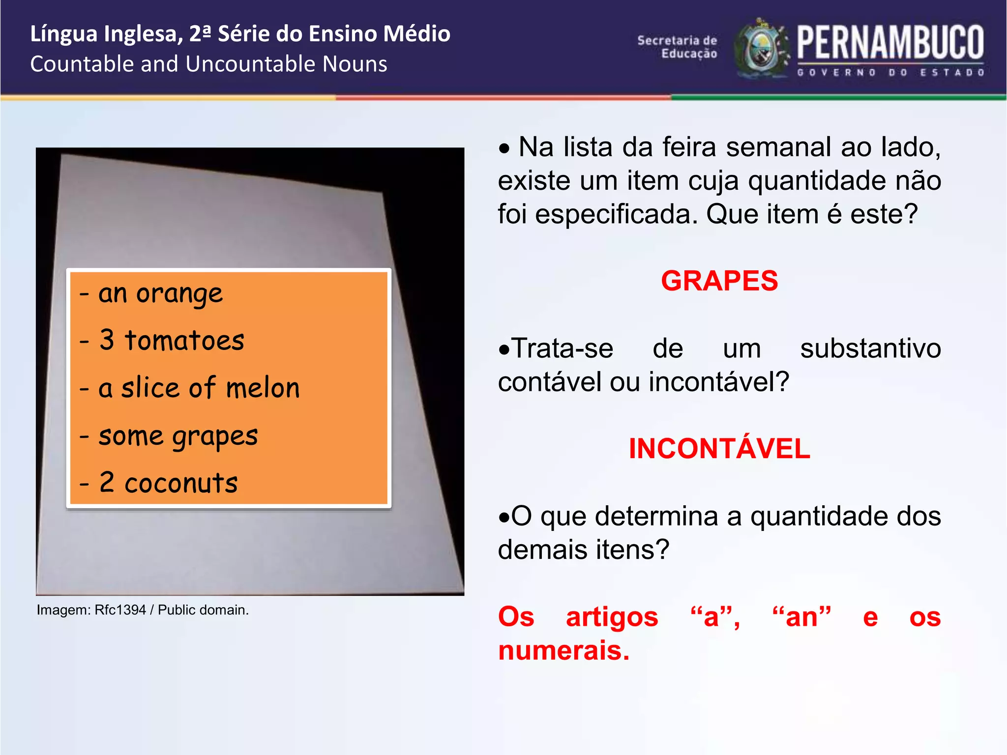 COUNTABLE AND UNCOUNTABLE NOUNS.ppt