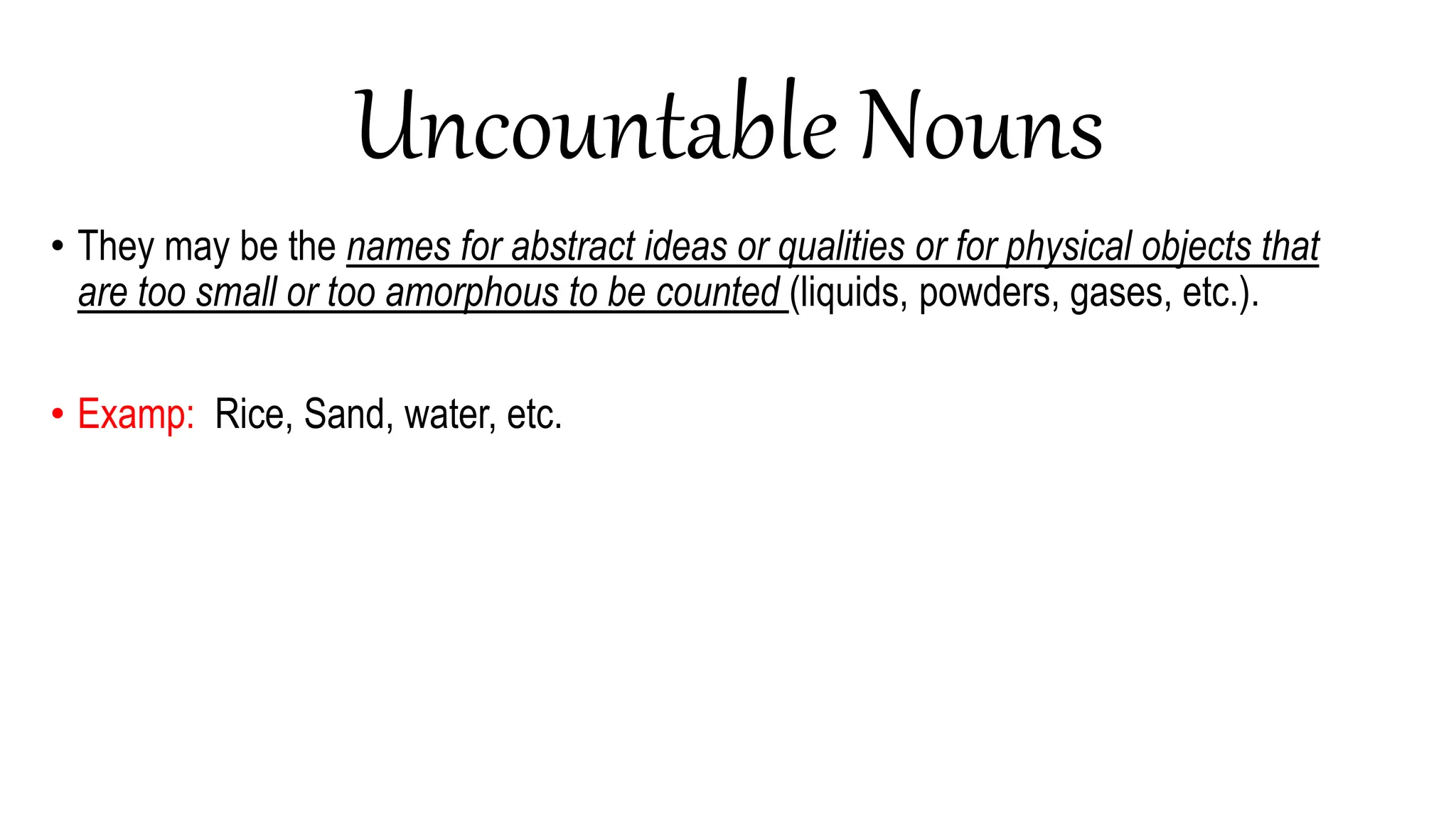 Countable and Uncountable nouns- explicación.pptx
