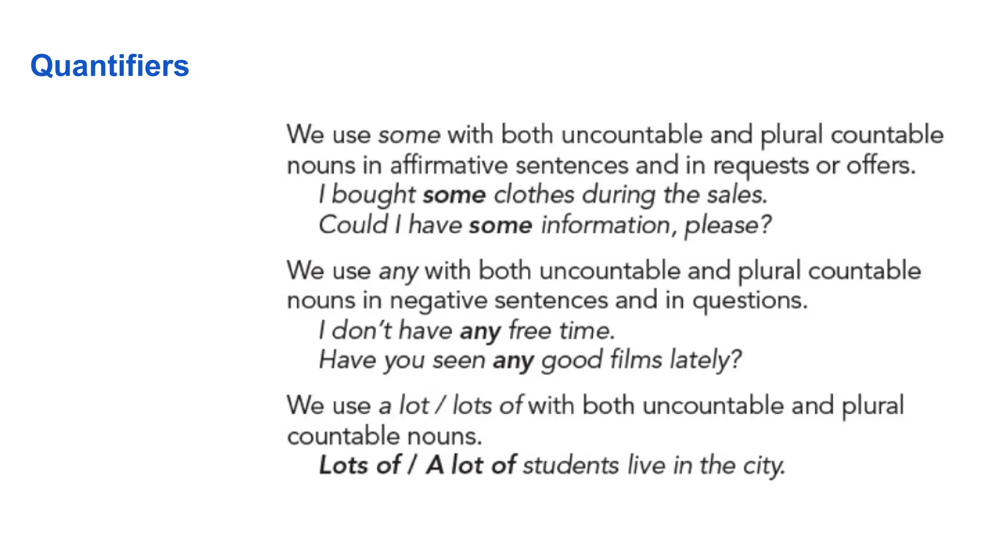 Countable and Uncountable Nouns. Quantifiers.pptx