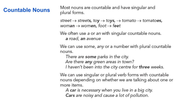 Countable and Uncountable Nouns. Quantifiers.pptx